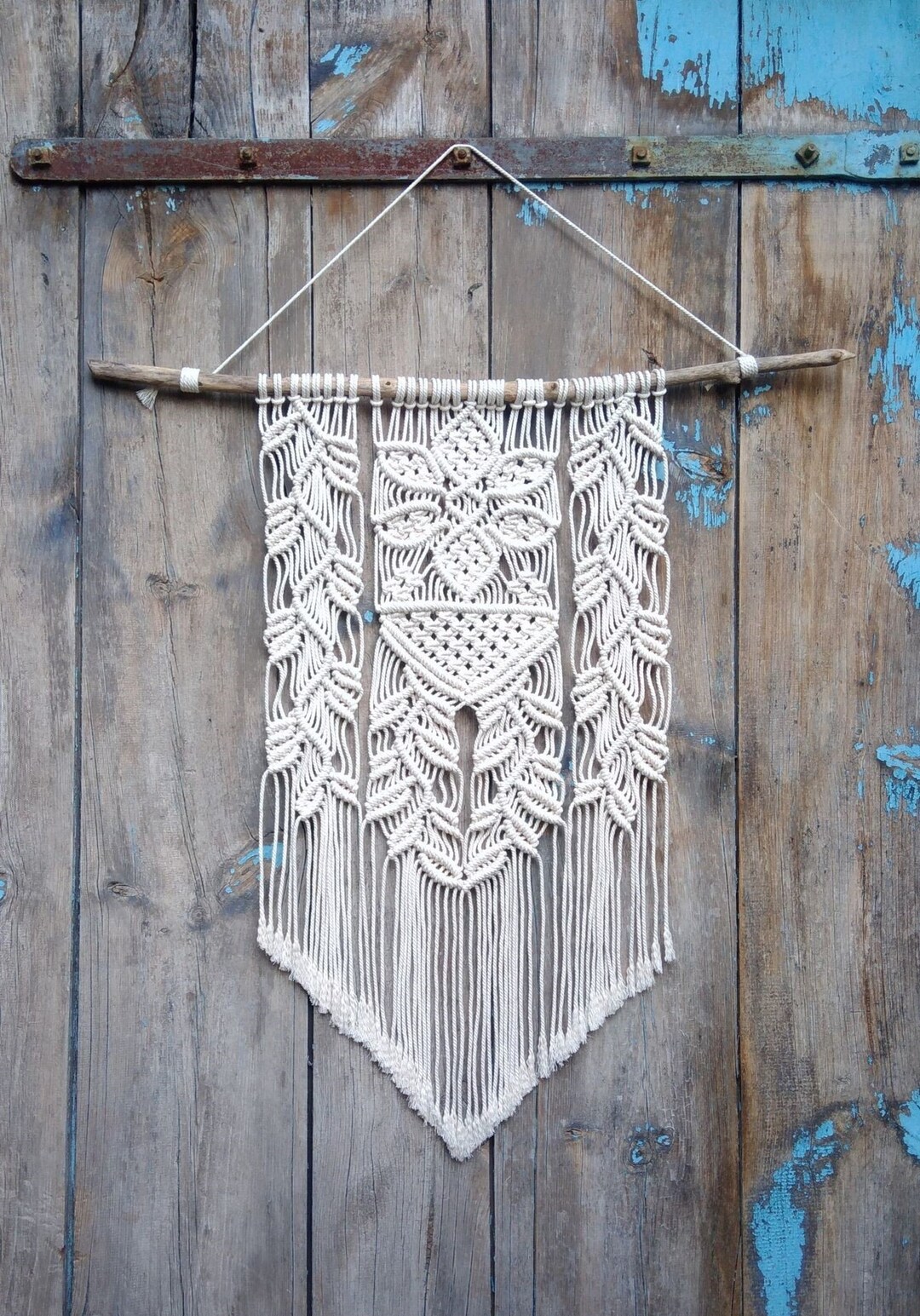 Customizable FLORA Macrame Wall Hanging - Etsy