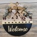 Cow Print Welcome Sign - Etsy