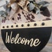 Cow Print Welcome Sign - Etsy