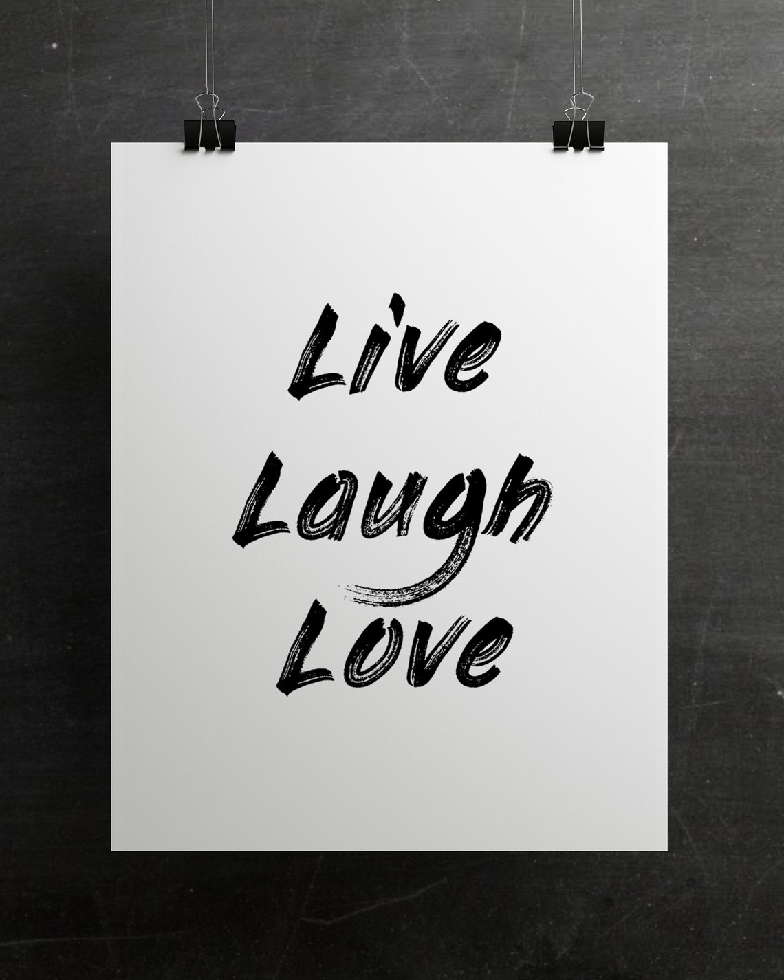Live, Laugh, Love, Printable Poster, Digital Download, Sign, Poster ...