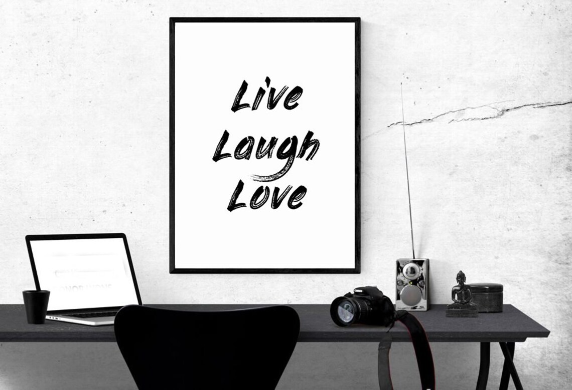 Live, Laugh, Love, Printable Poster, Digital Download, Sign, Poster ...