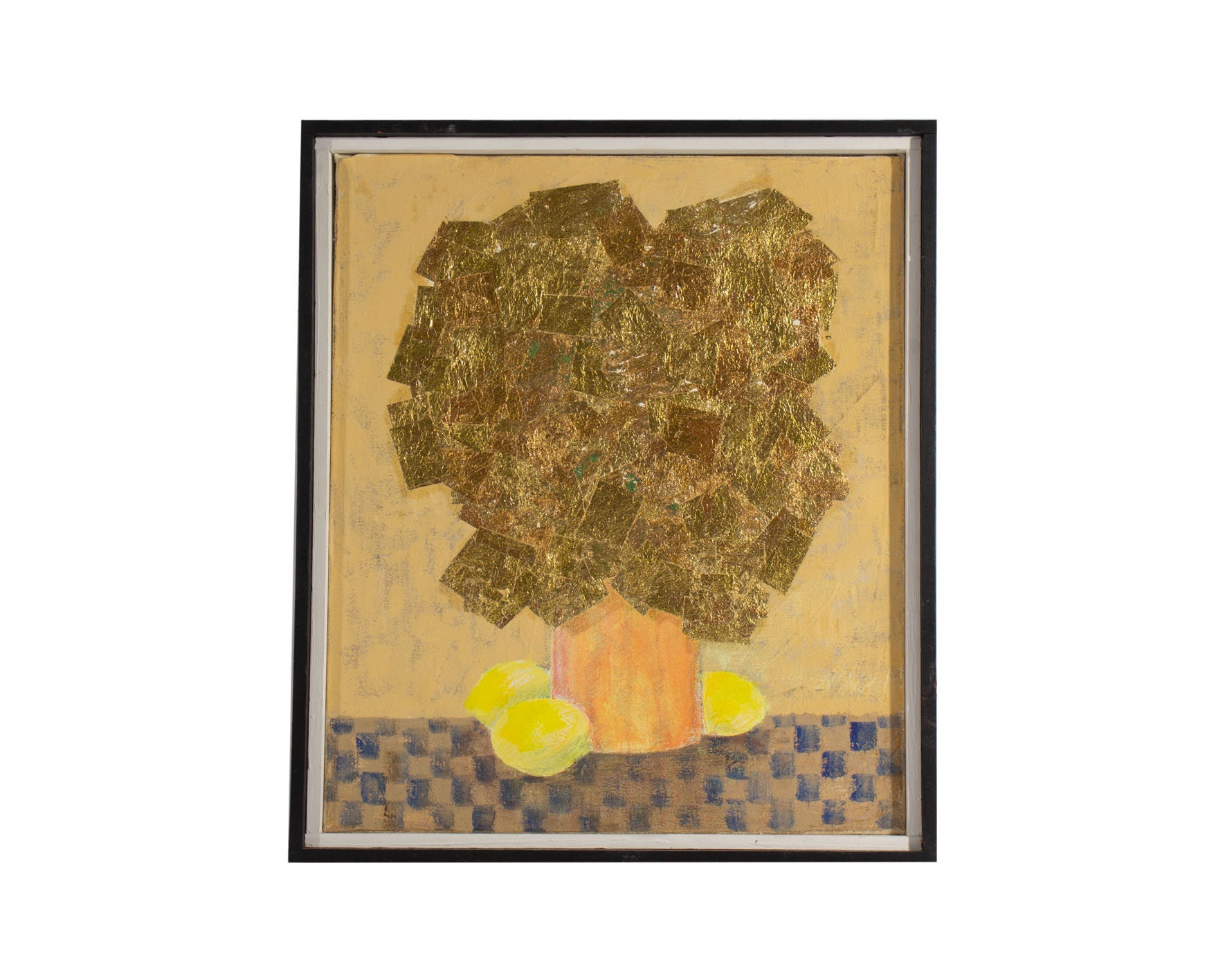 Gerald G. Boyce Signed Mixed Media on Canvas Painting and Gold - Etsy