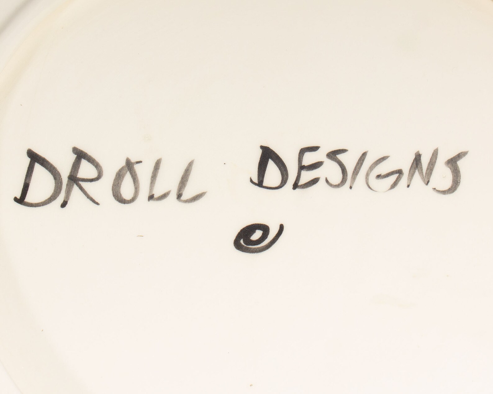 Droll Designs Ceramic Bird Plate - Etsy