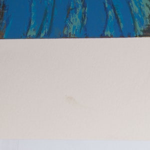 Zhou Ling Signed 1990 “quiet Moment” Artist’s Proof Serigraph - Etsy