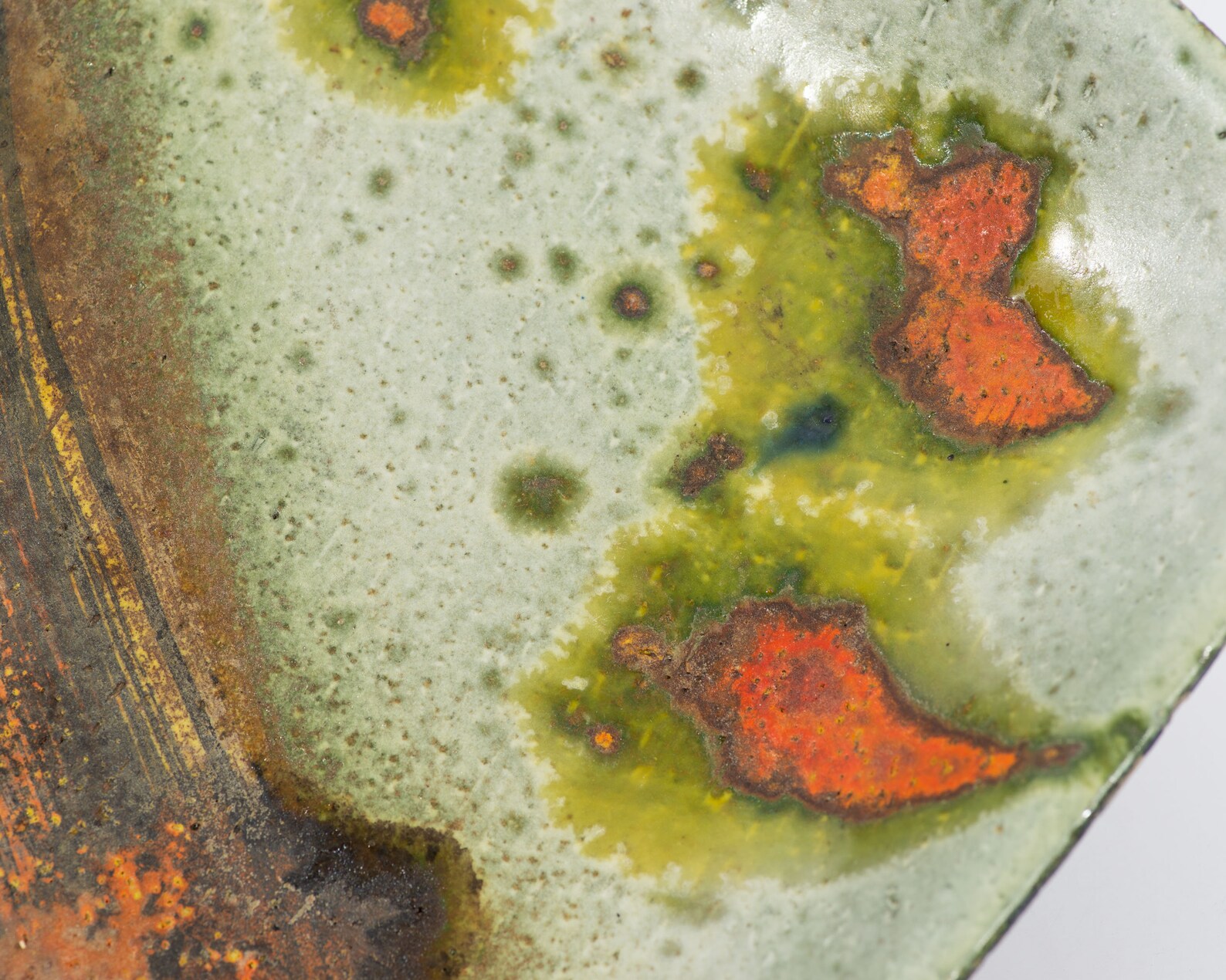 Marcello Fantoni Raymor Italian Ceramic Orange and Green - Etsy