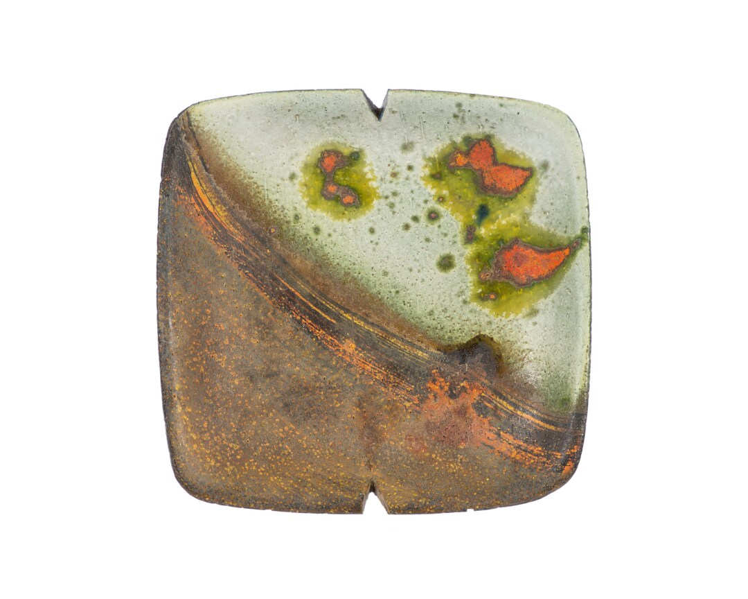 Marcello Fantoni Raymor Italian Ceramic Orange and Green Ashtray - Etsy