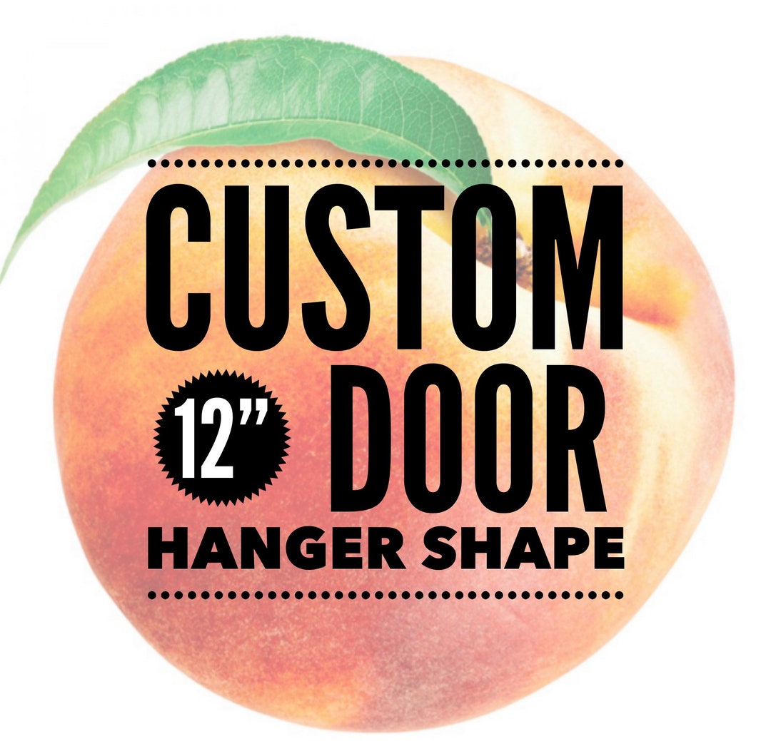 12 Inch Doorhanger Blank/welcome Door Hanger - Etsy