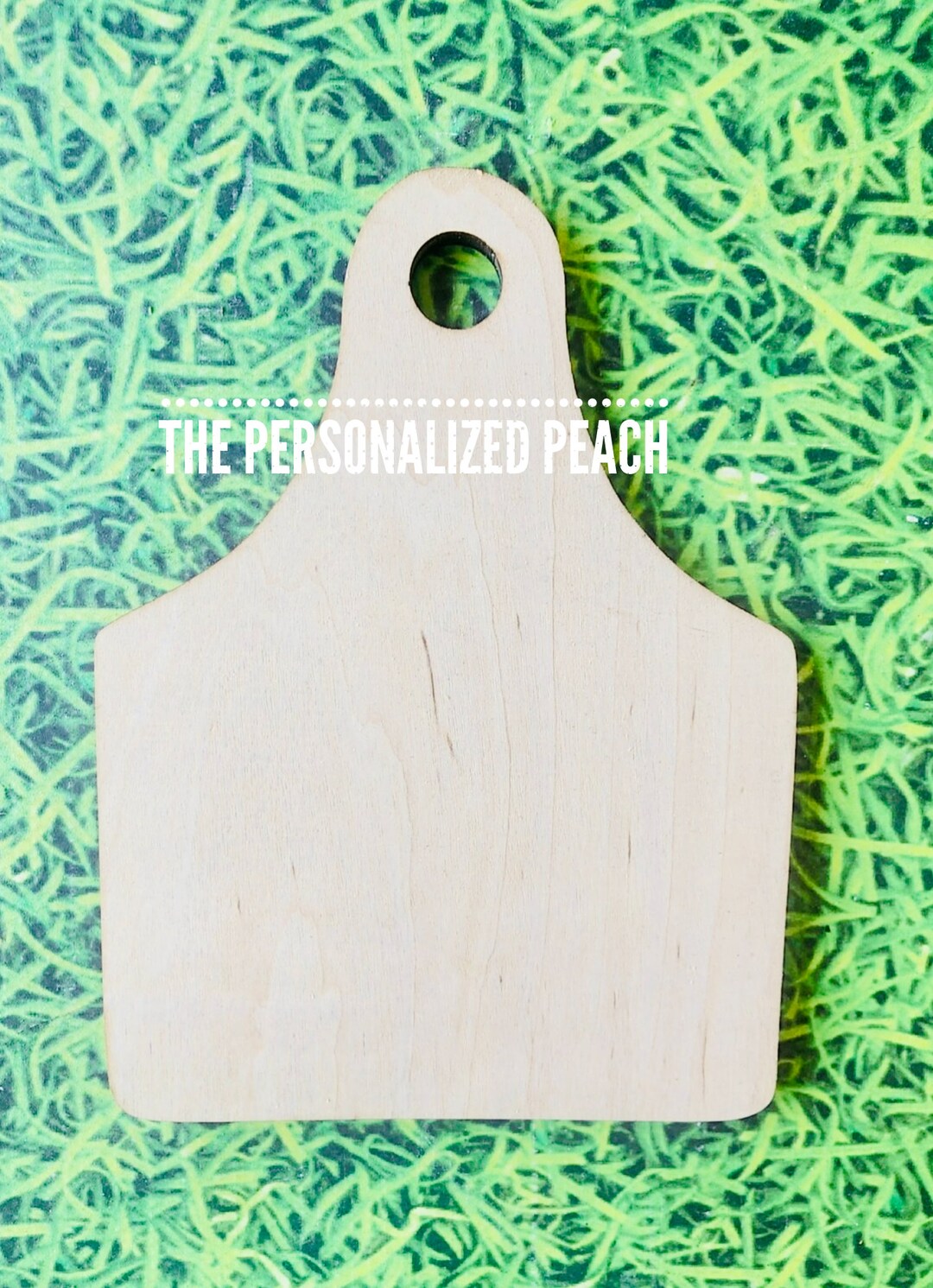 20 Wood Cow Tag/laser Cut Wood Blank/ Door Hanger Shape - Etsy