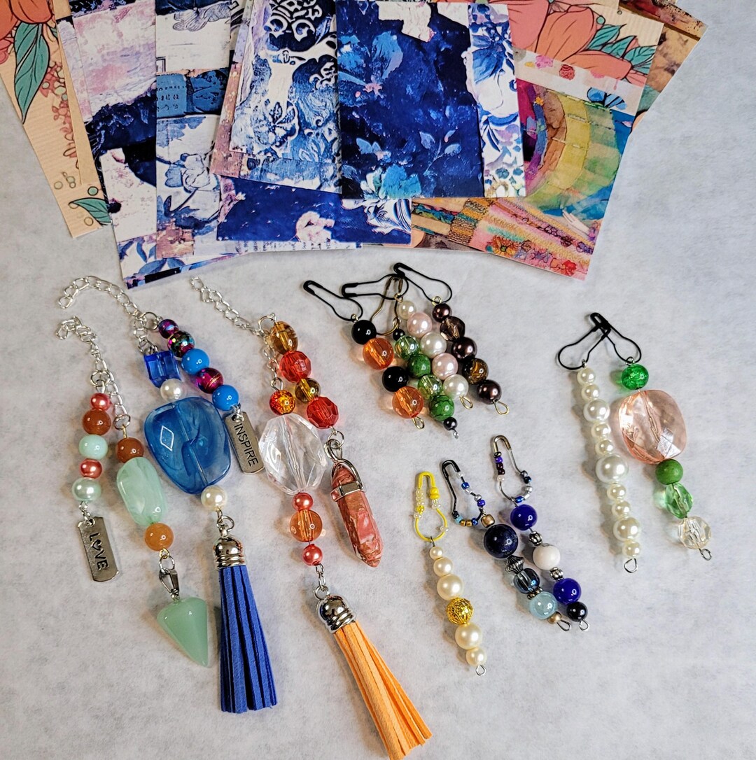 15 Junk Journal Dangles and Scrape Paper Bundle - Etsy