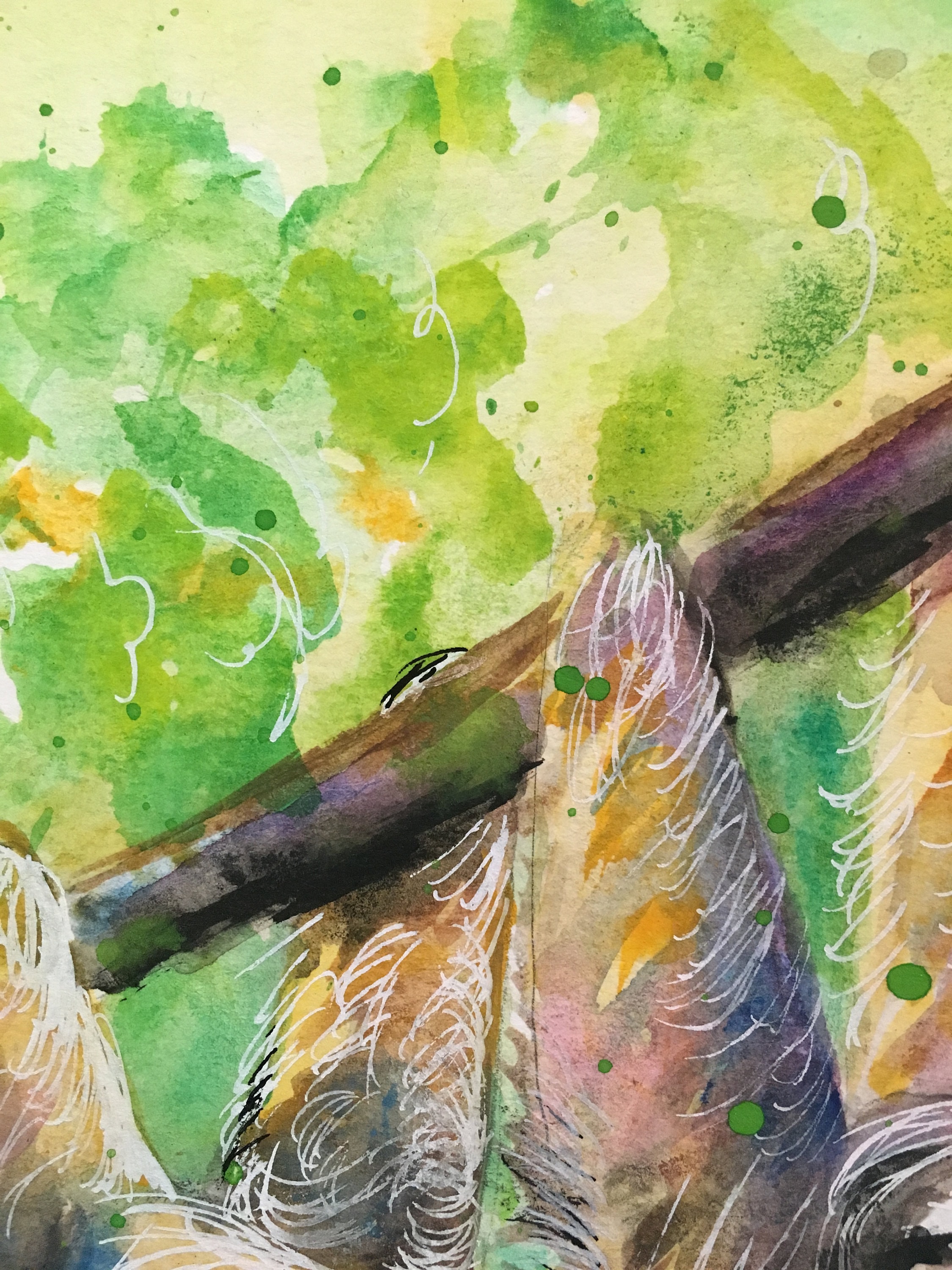 Watercolor Sloth Art Print by Bethany Kerr - Etsy UK