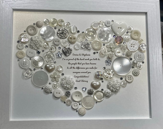 Tree Button Art - Etsy