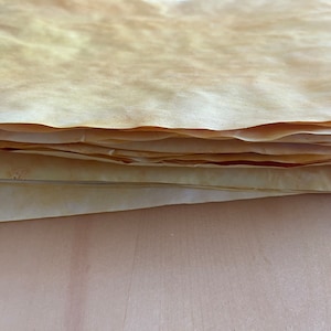 Eco Dyed Paper Packs - Etsy