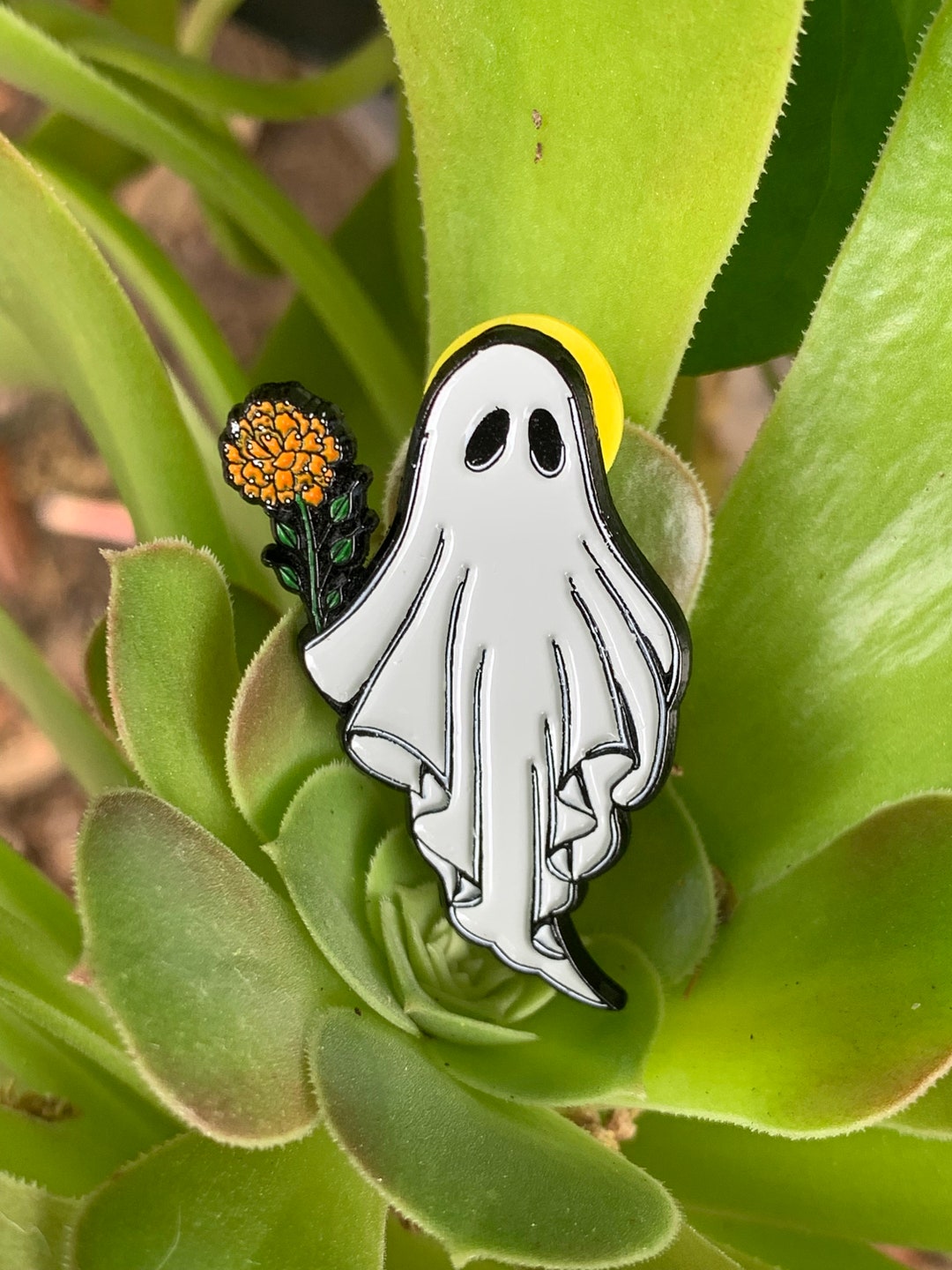 Ghost Pin - Etsy