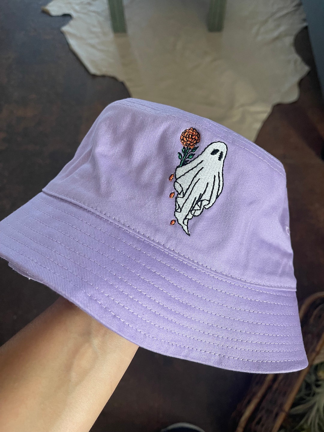 Ghost Bucket Hat - Etsy
