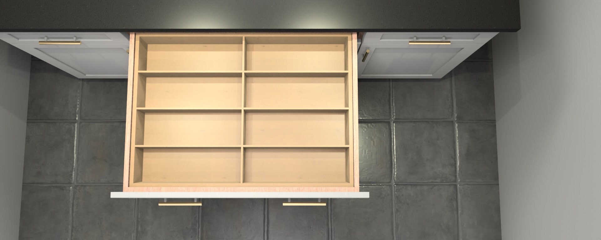 Custom Drawer Divider Maple Silverware Organizer 8 Spaces - Etsy