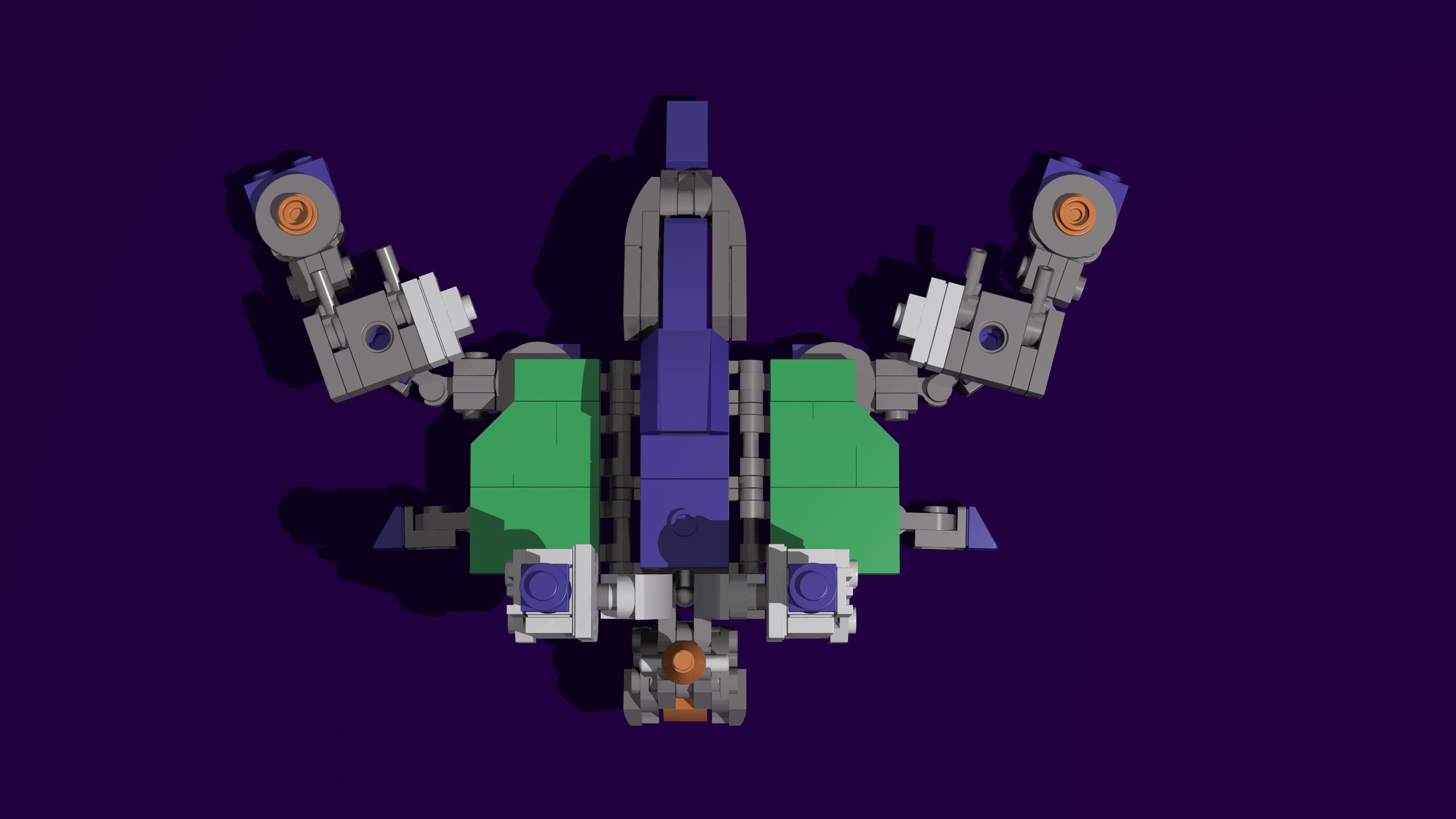 Micro Transformers Gen1 Decepticon Titan Trypticon V2 Instructions and ...