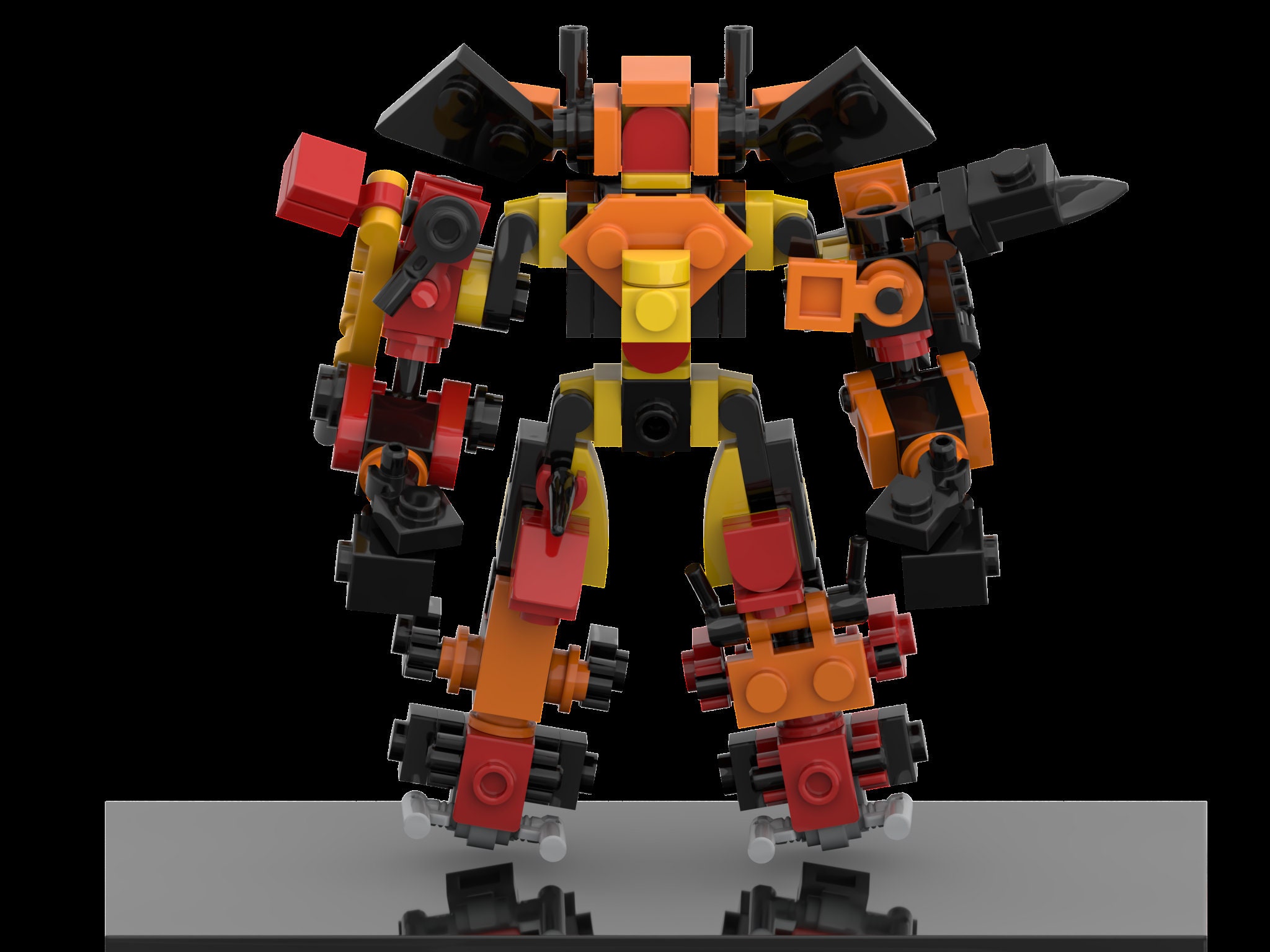 Minifig Scale Transformers Gen 1 Predeacons - Instructions and Parts ...