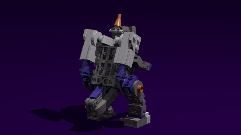 Micro Transformers Gen1 Decepticon Titan Trypticon V2 - Etsy