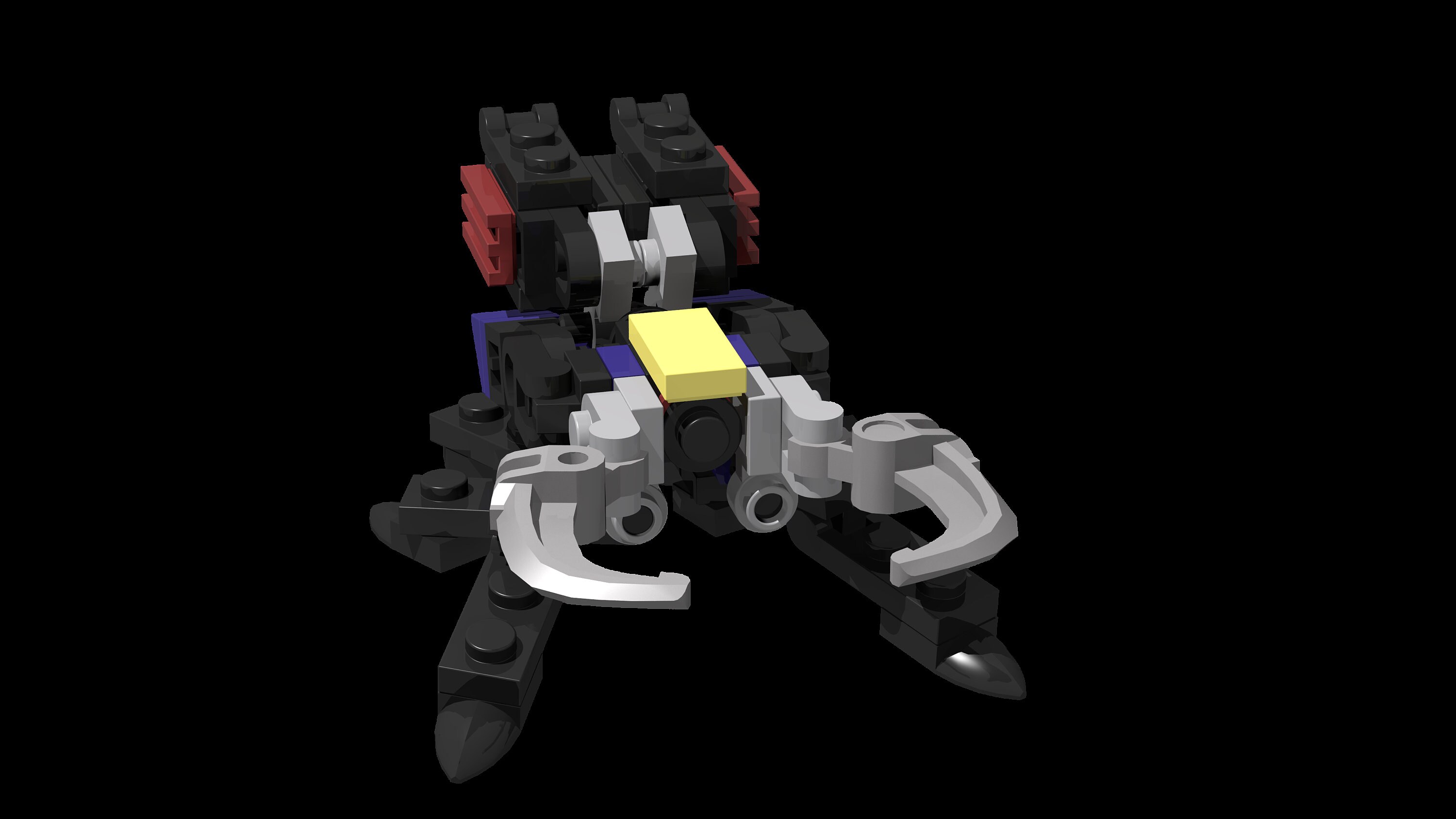 Micro Transformers Gen1 Decepticon Shrapnel - Instructions and Parts ...