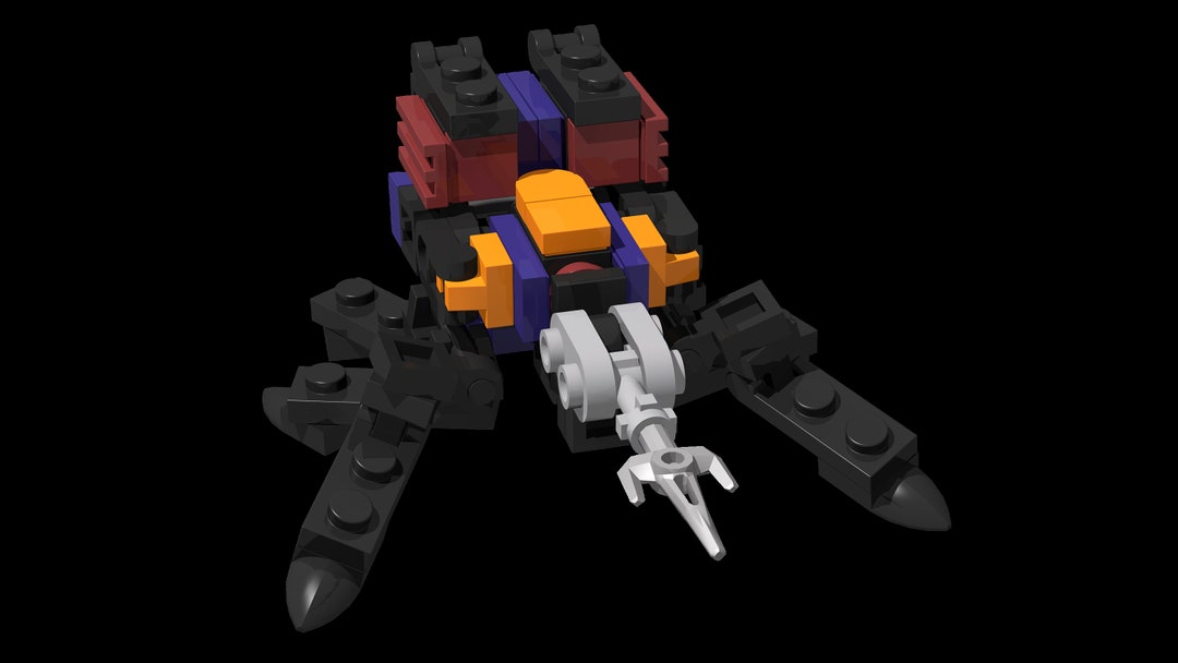 Instructions - Micro Transformers Gen1 Decepticon Bombshell - Etsy