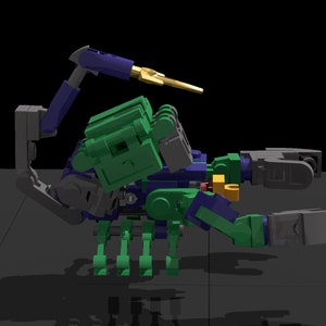 Micro Transformers Gen1 Decepticon Titan Scorponok - Instructions and ...