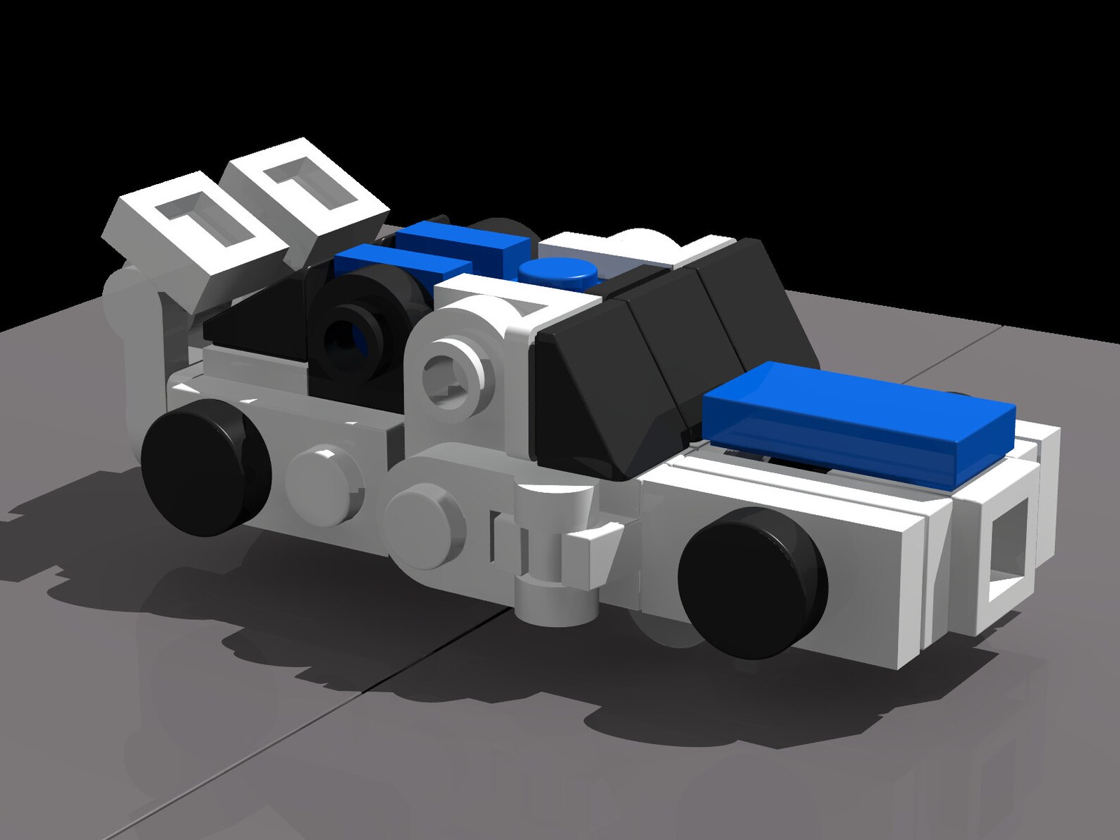 Micro Transformers Gen1 Autobot Jazz - Instructions and Parts List Only ...