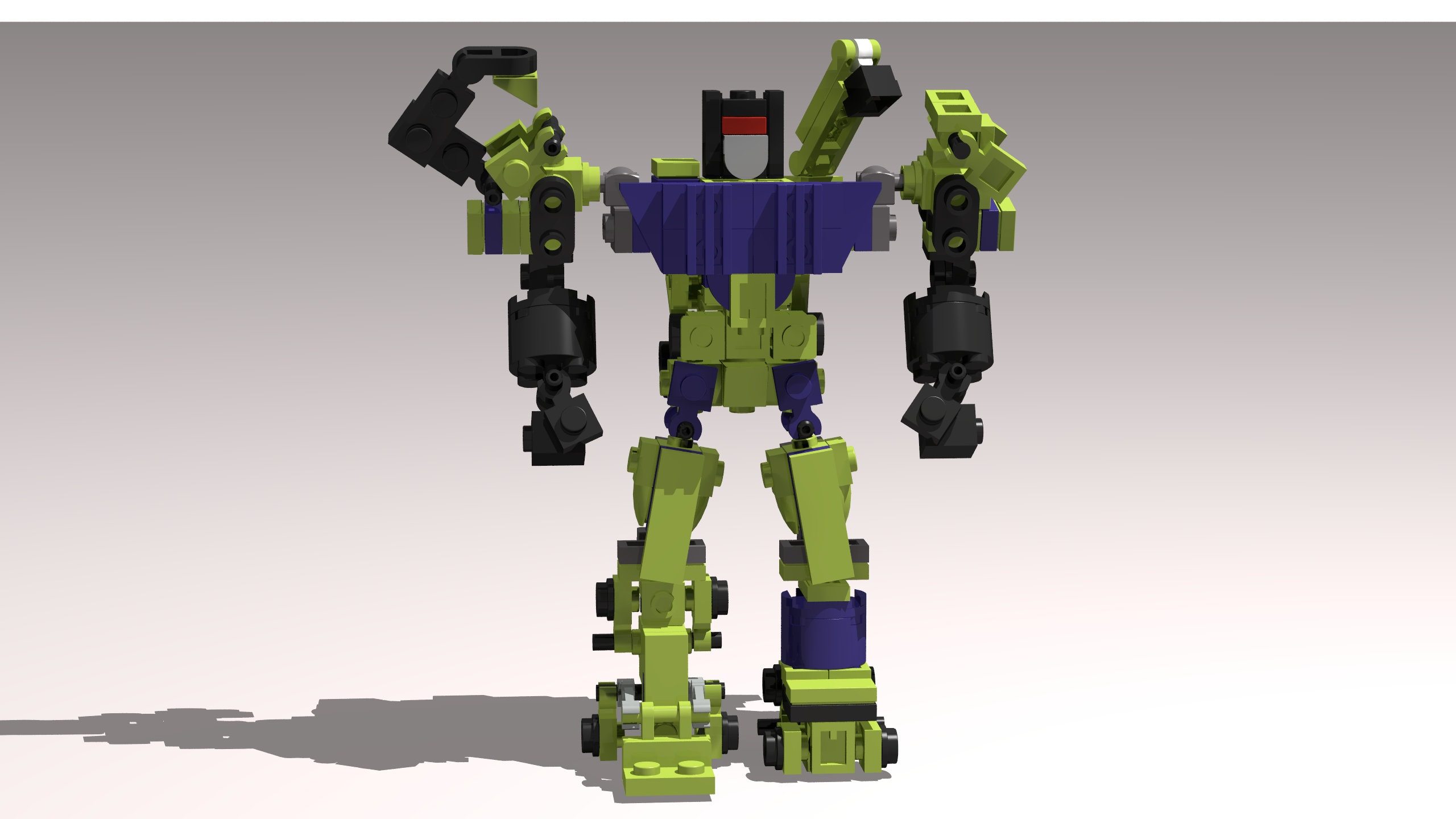 Minifig Scale Transformers Gen 1 Constructicons Devestator ...