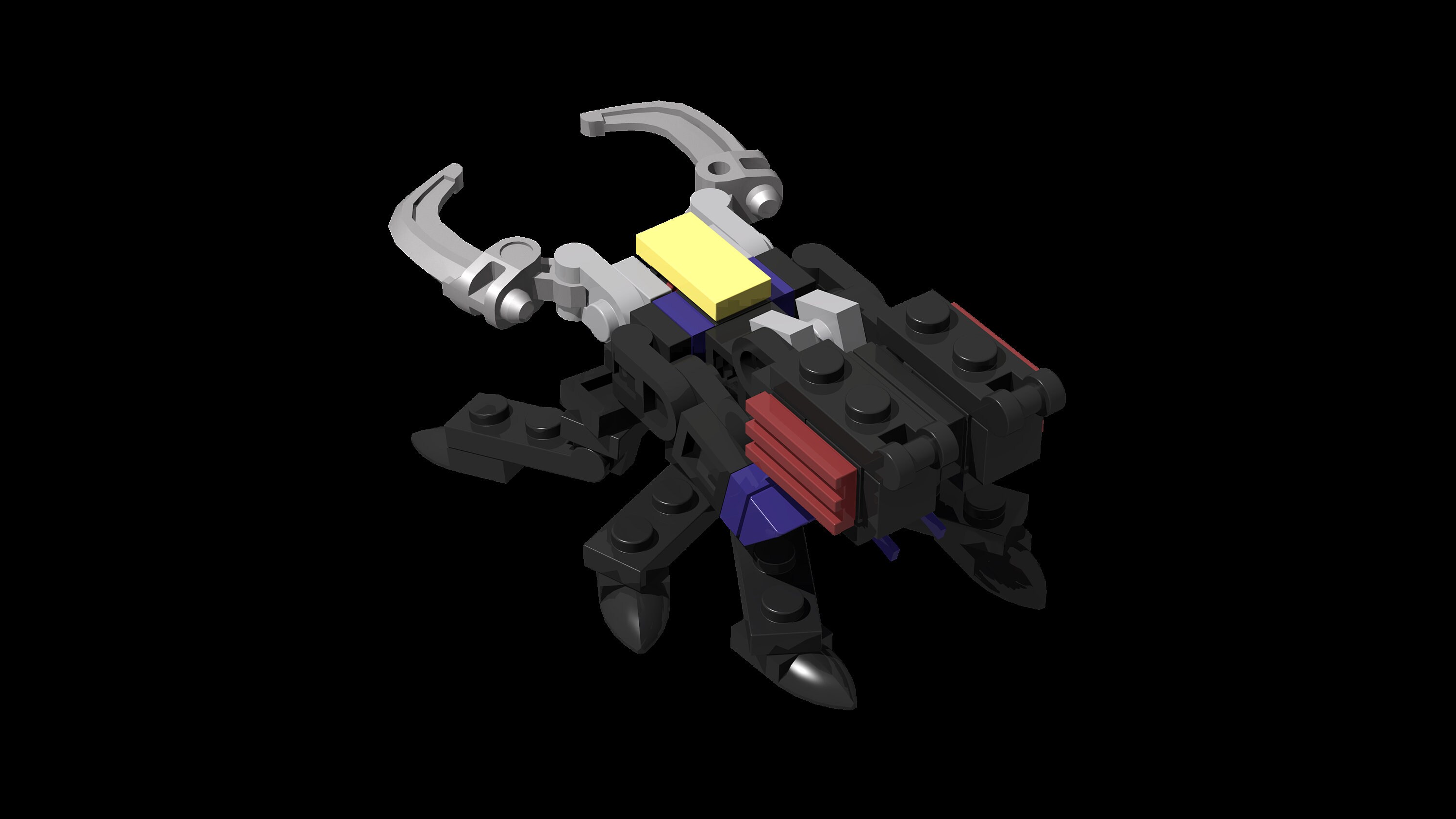 Micro Transformers Gen1 Decepticon Shrapnel - Instructions and Parts ...