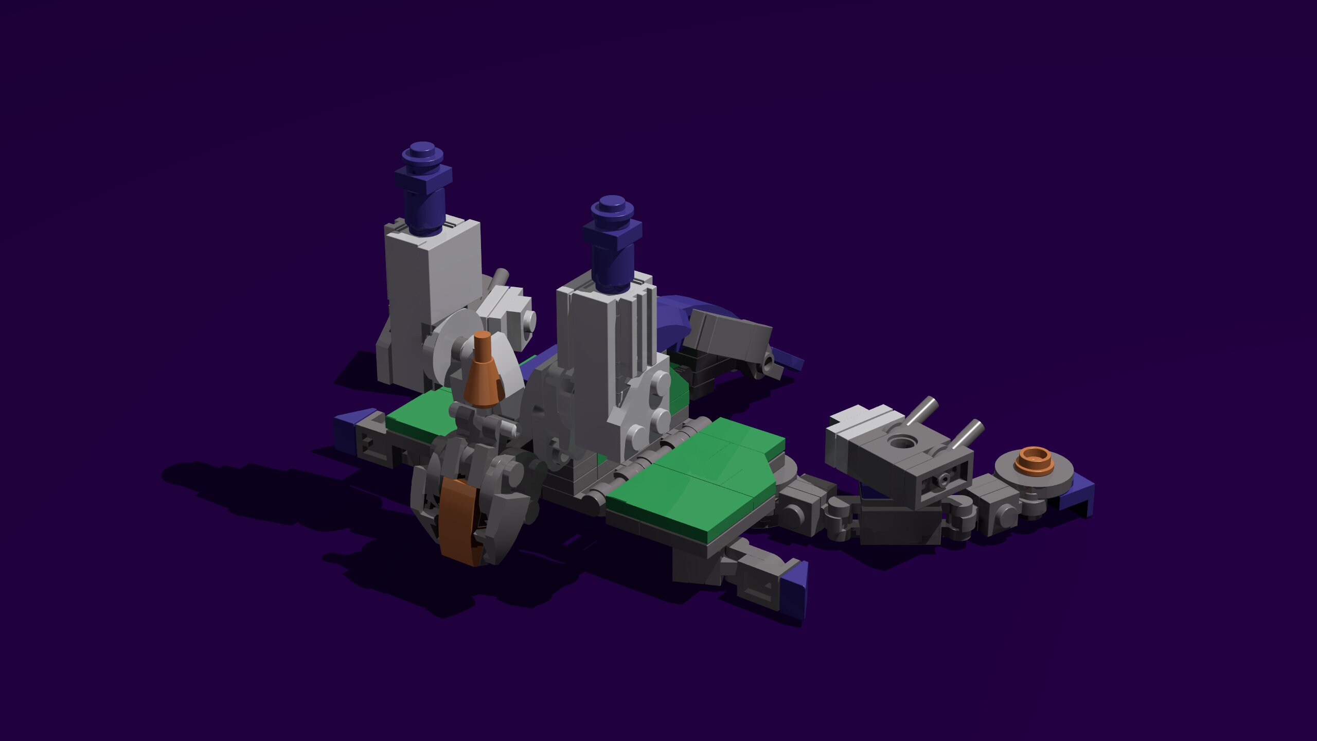 Micro Transformers Gen1 Decepticon Titan Trypticon V2 Instructions and ...