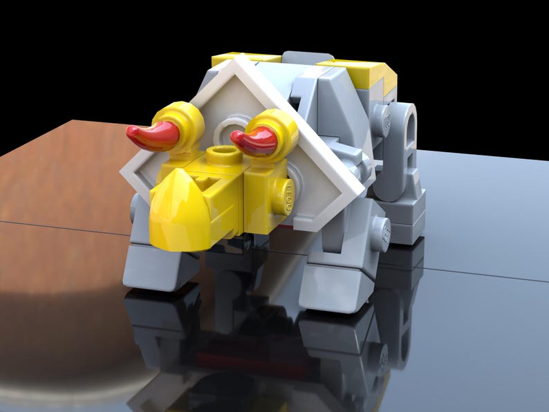 Instructions - Micro Transformers Dinobot Slag - Etsy