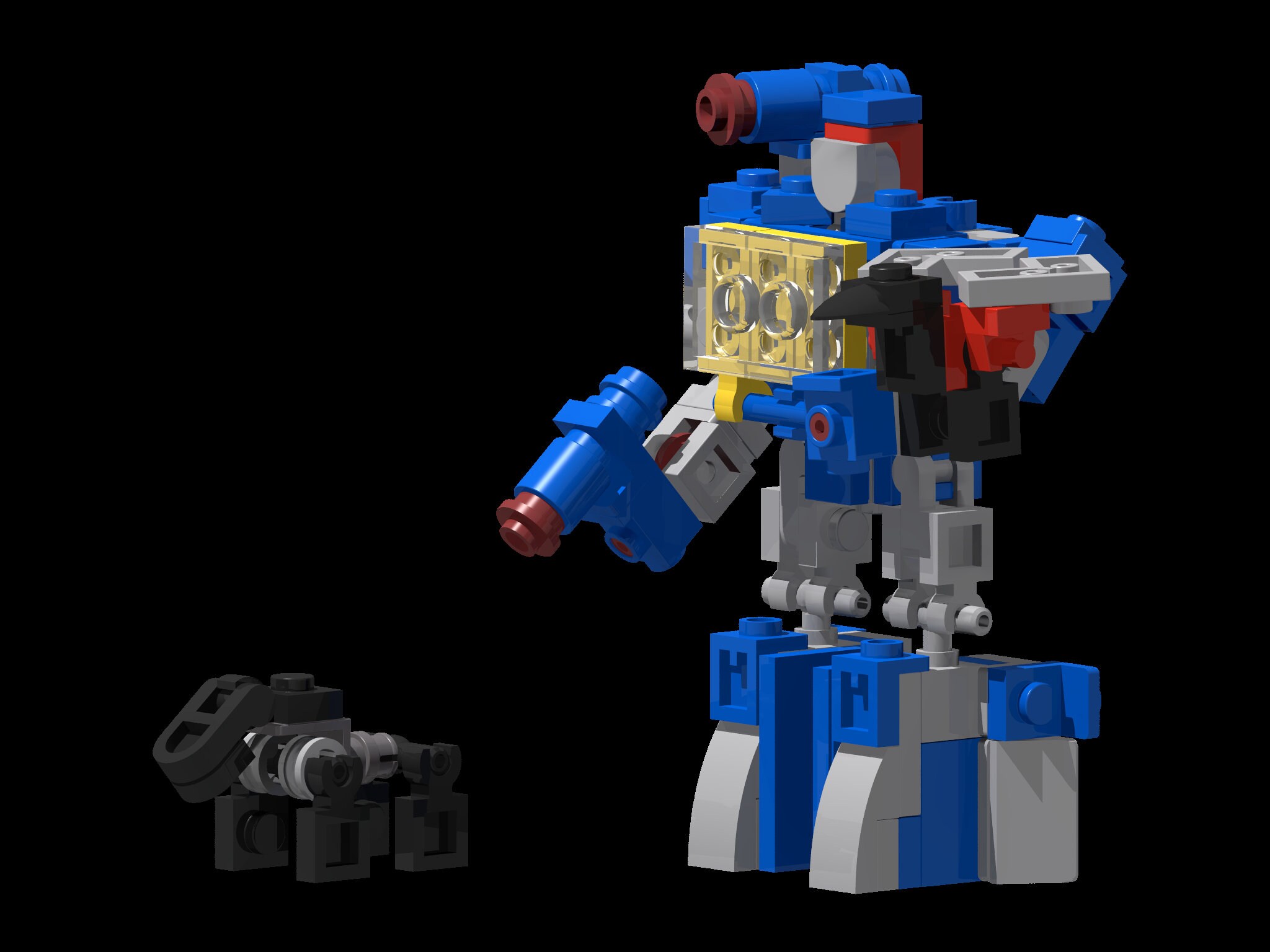 Micro Transformers Soundwave Gen1 Ver. 2 Instructions and Parts List - Etsy