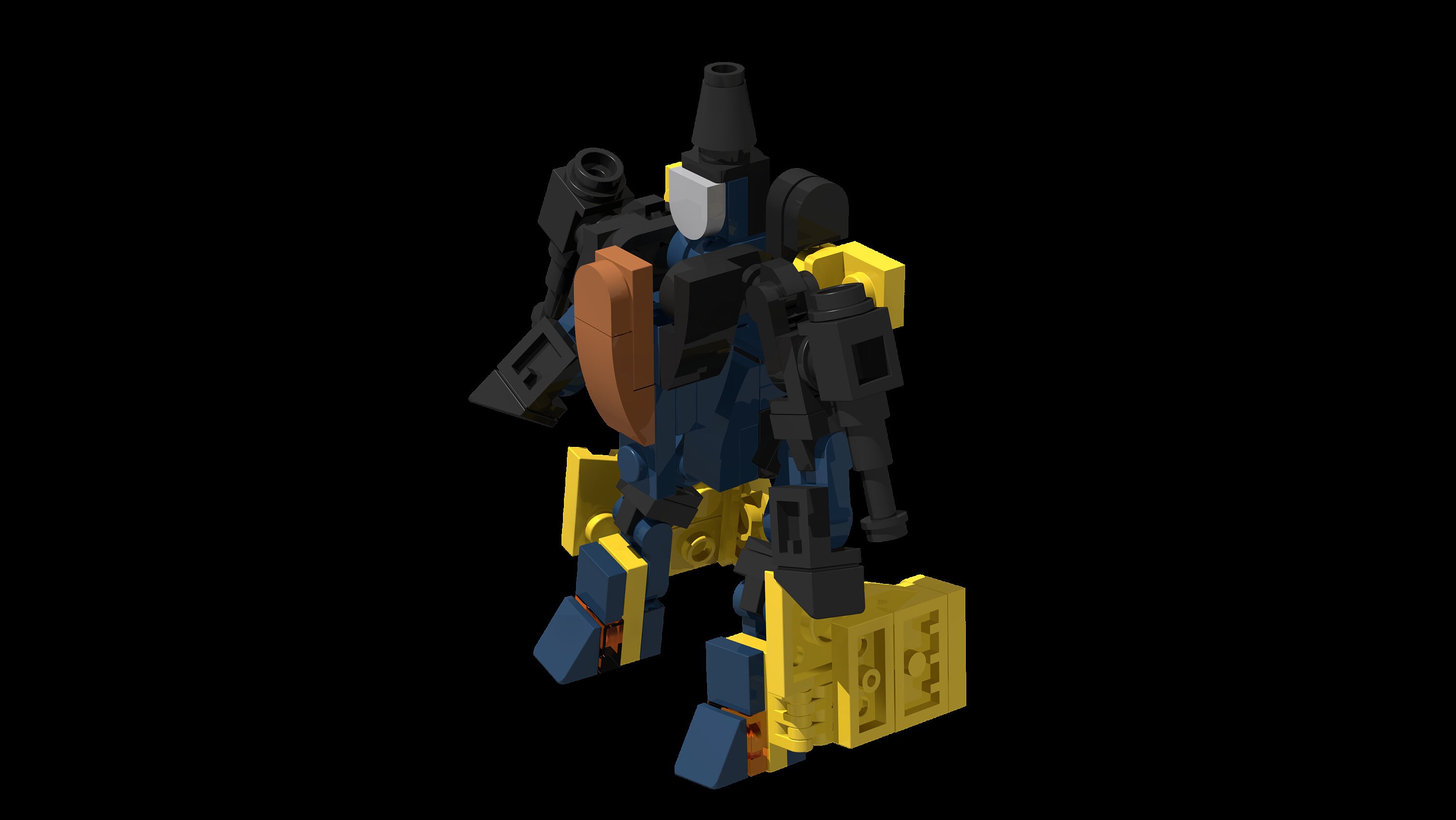 Micro Transformers Gen1 Decepticon Dirge Instructions and Parts List ...