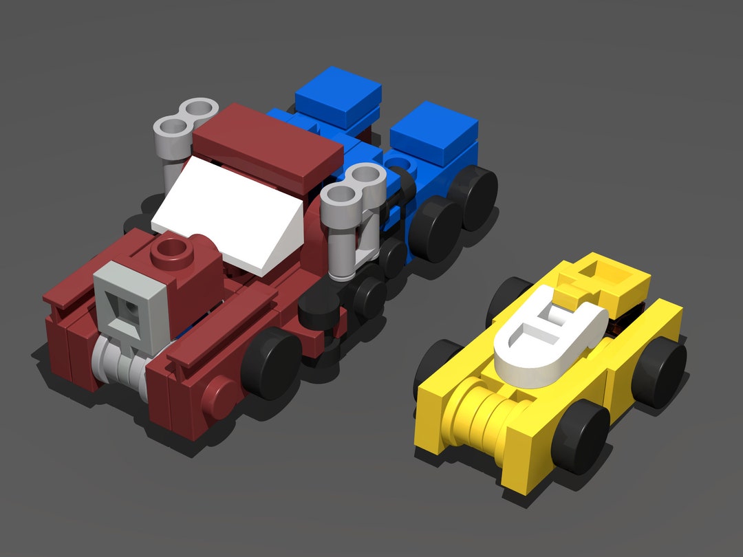 Instructions - Micro Transformers Armada Optimus Prime and Minibot - Etsy