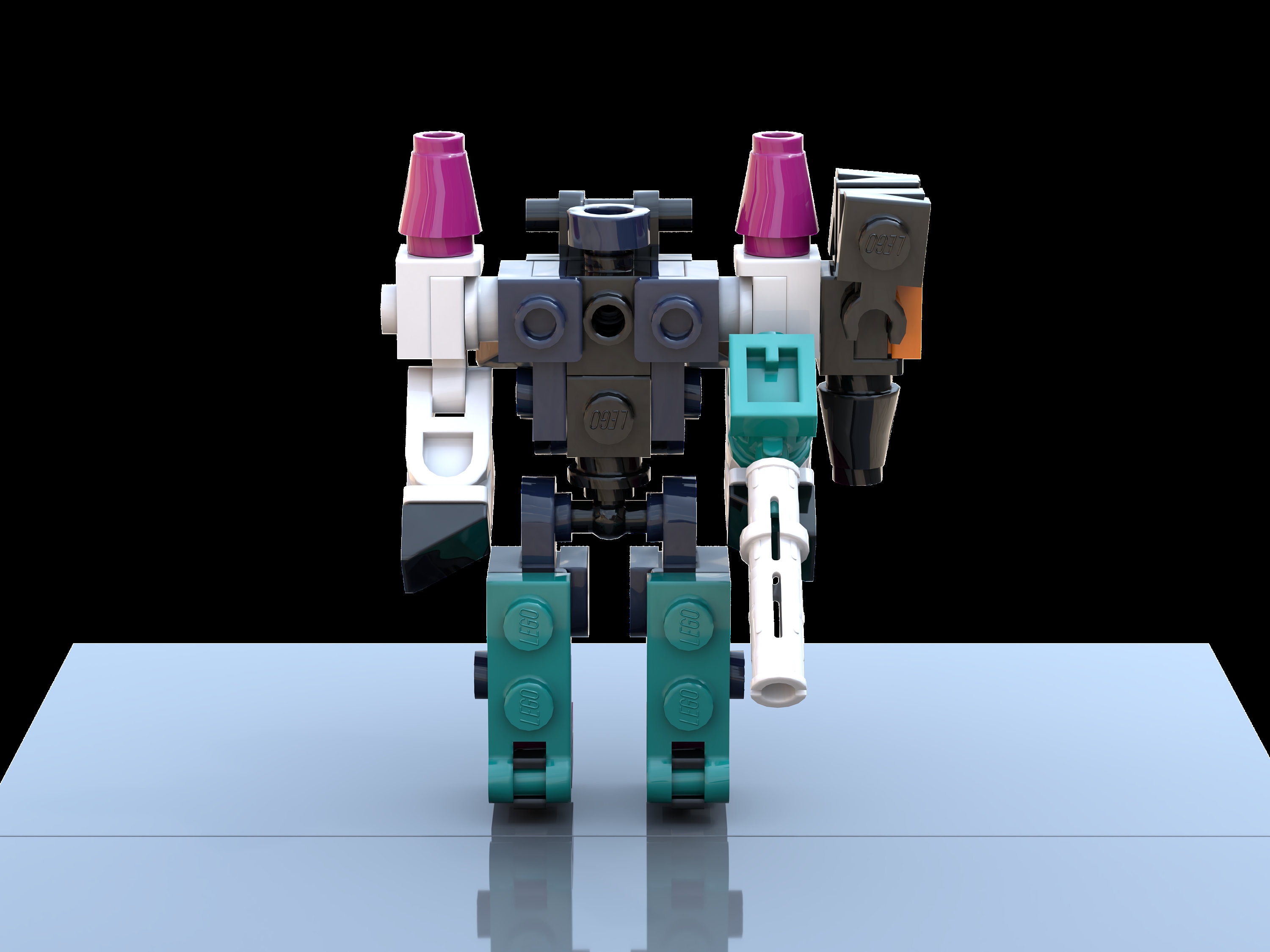 Minifig Scale Transformers Overlord - Instructions and Parts Lists Only ...