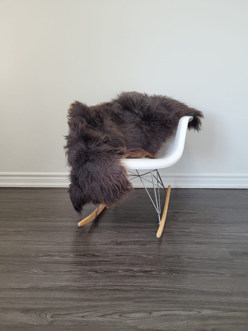 Real Sheepskin Rug Shaggy Rug Chair Cover Scandinavian Home - Etsy