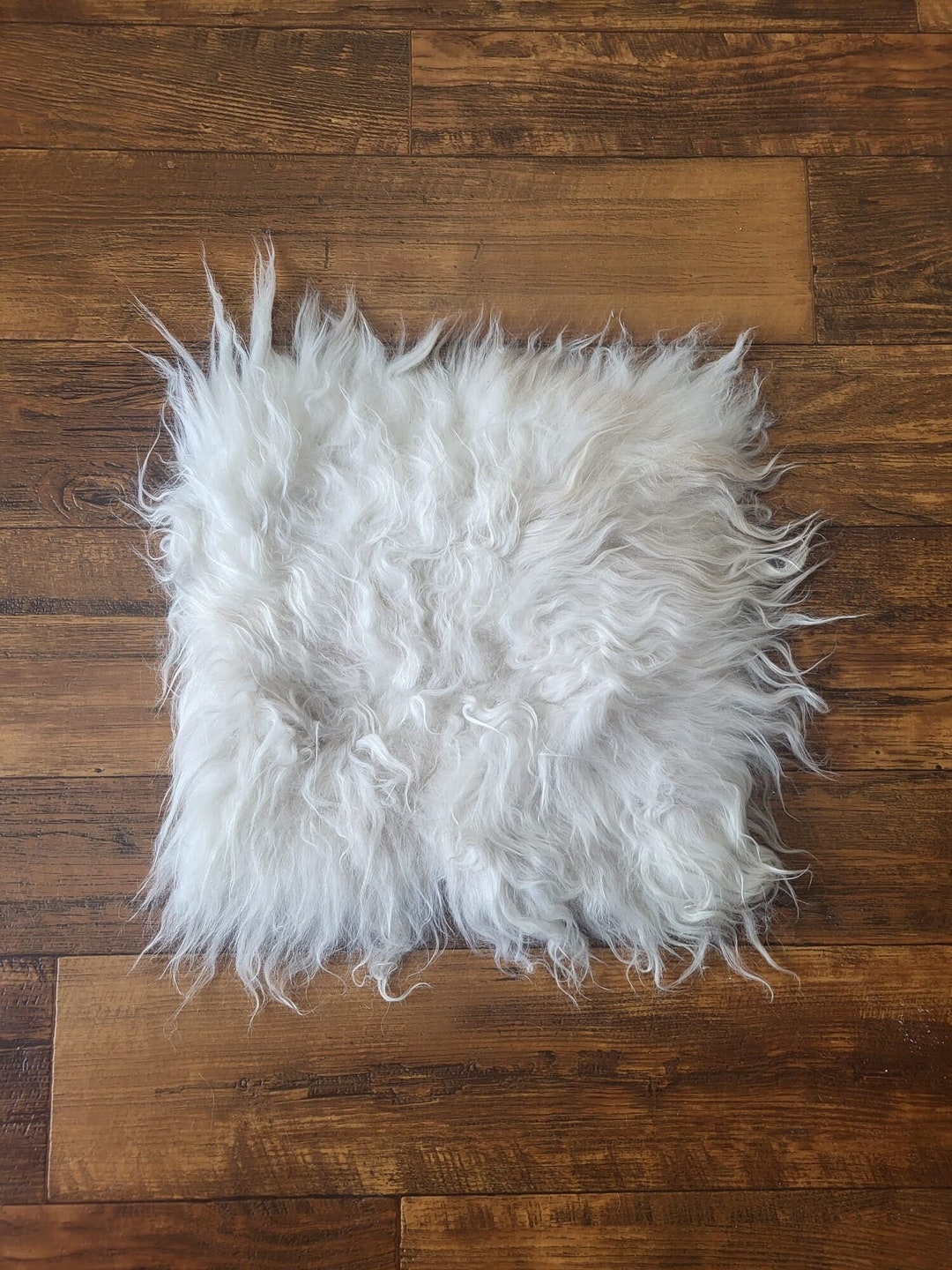 Chair Pad Stool Pad Scandinavian Decor Seat Pad White Icelandic Style ...