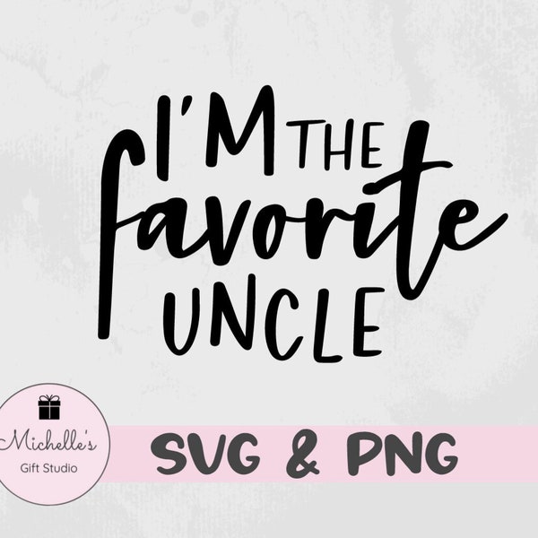 Favorite Uncle Svg - Etsy