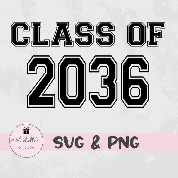 Class of 2036 Svg - Etsy