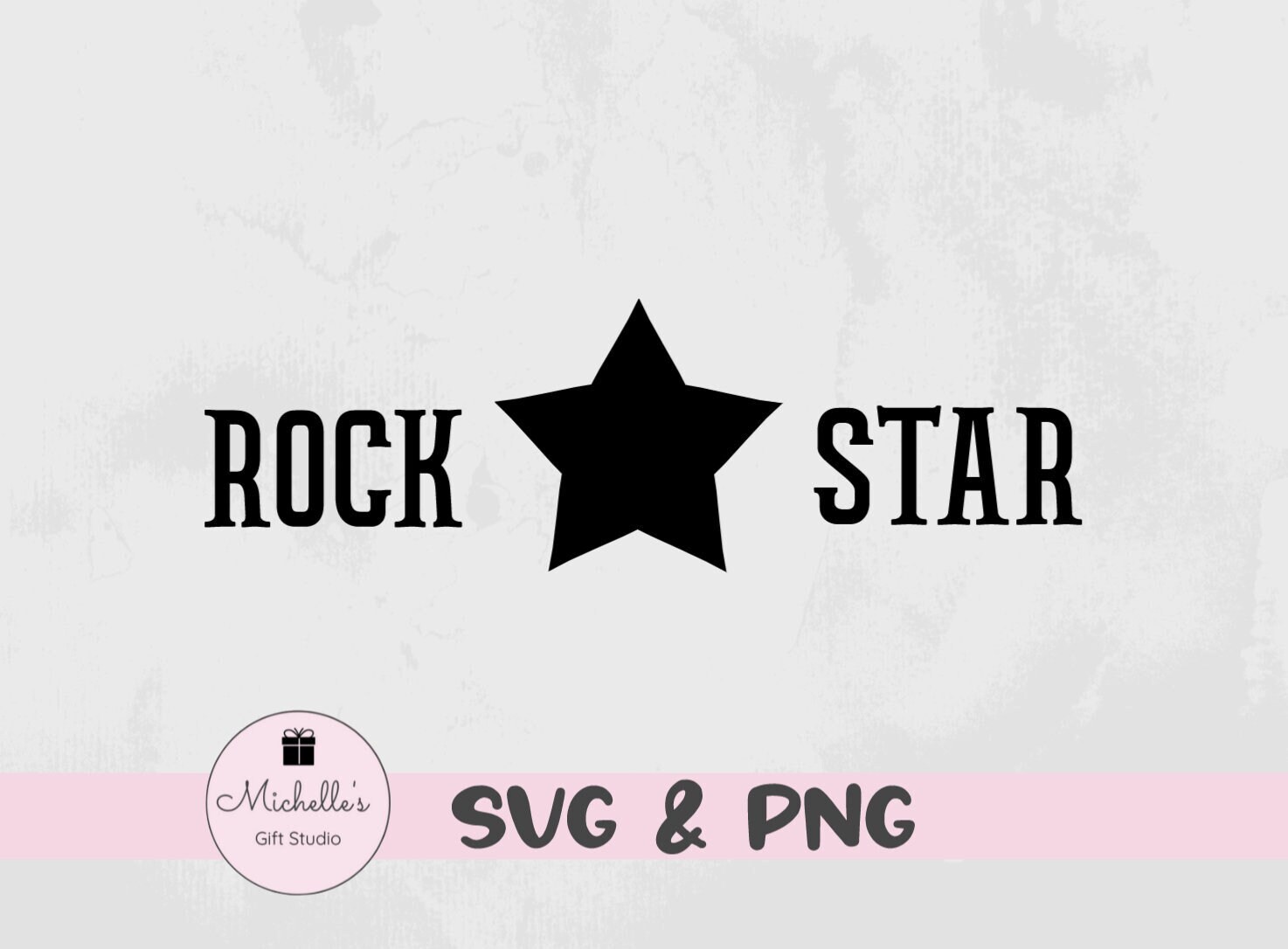 Rock Star svg, star svg, rock svg, rock star digital file, musical svg ...