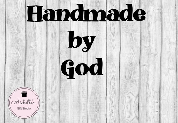 Handmade by God Svg God Svg Child Svg Baptism Svg Baby - Etsy Finland