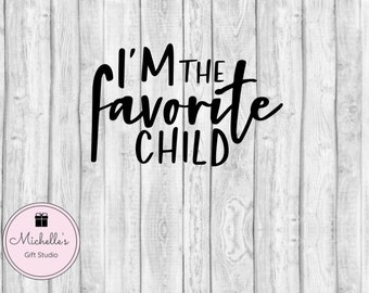 Favorite Child Svg - Etsy