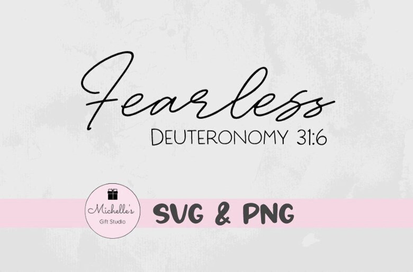 Fearless Svg Bible Verses Bible Svg Spiritual Svg Religious Svg ...