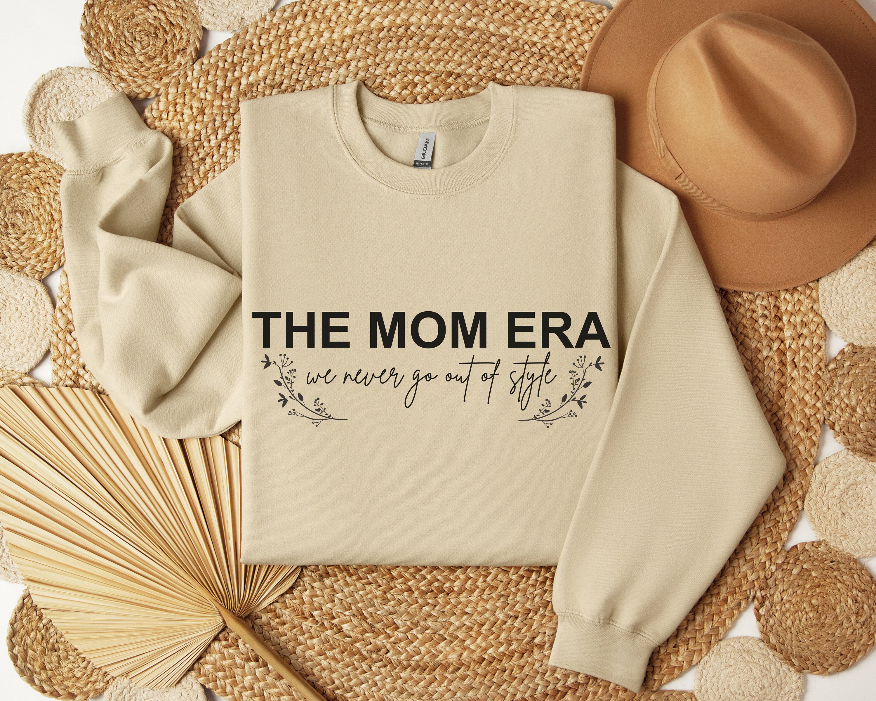 The Mom Era We Never Go Out of Style Sweatshirt, in My Mom Era Pullover ...