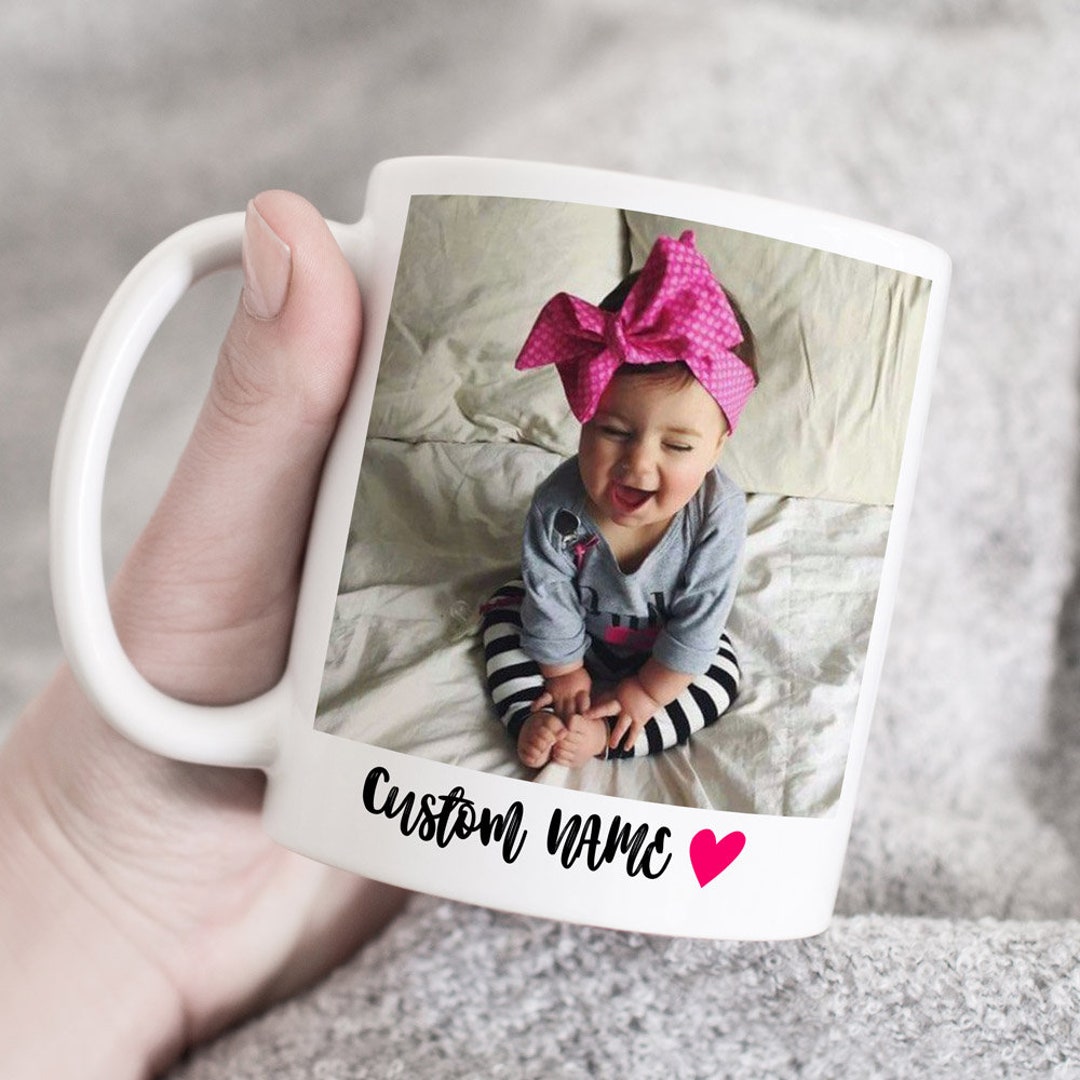Personalized Photo Mug, Custom Birthday Gift, Cute Custom Mug, Custom ...