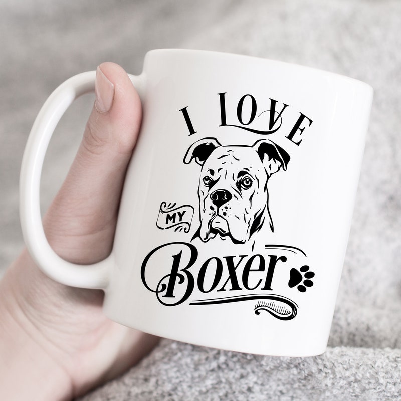 I Love My Boxer - Etsy