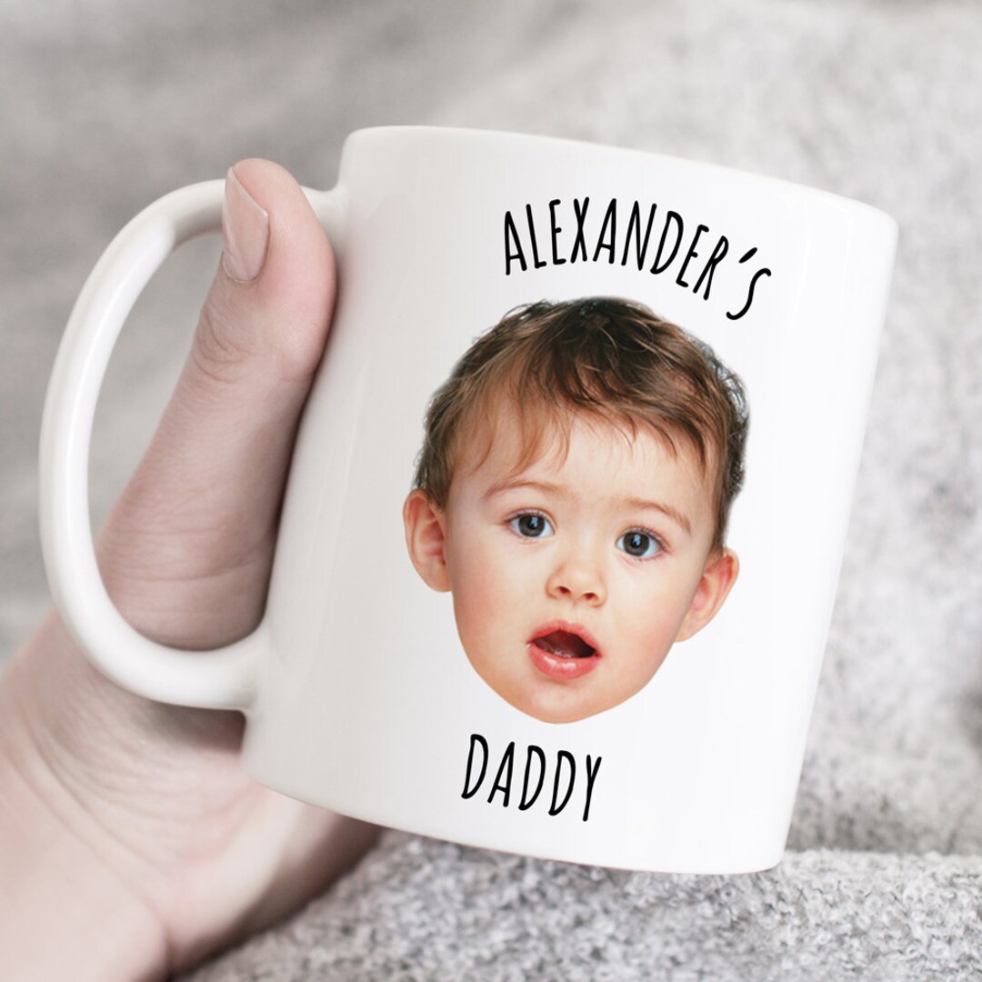Custom Baby Photo Mug, Customized Photo Mug, Face Mug, Custom Photo Mug ...