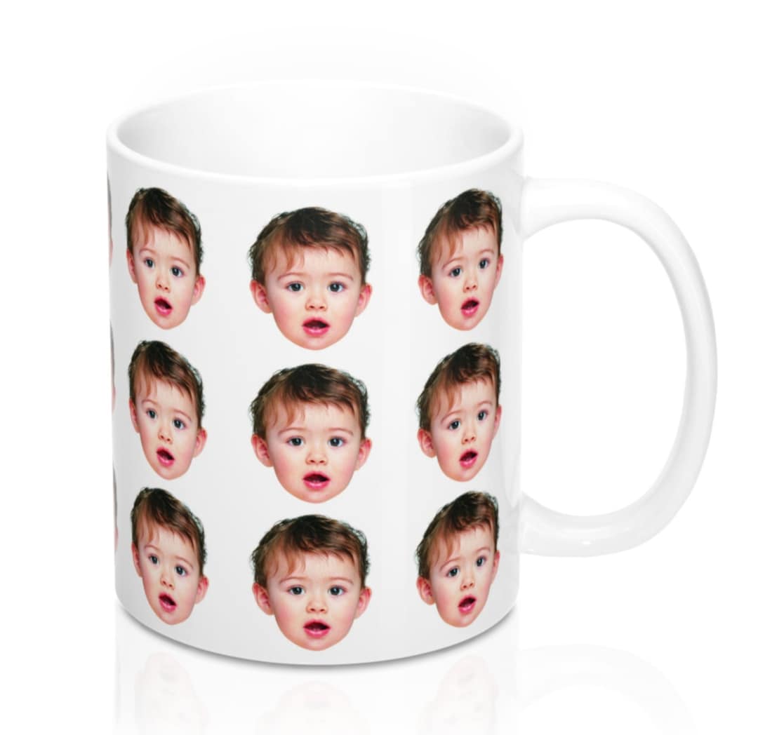 Faces Mug, Custom Face Mug, Funny Photo Mug, Custom Mug, Personalized ...