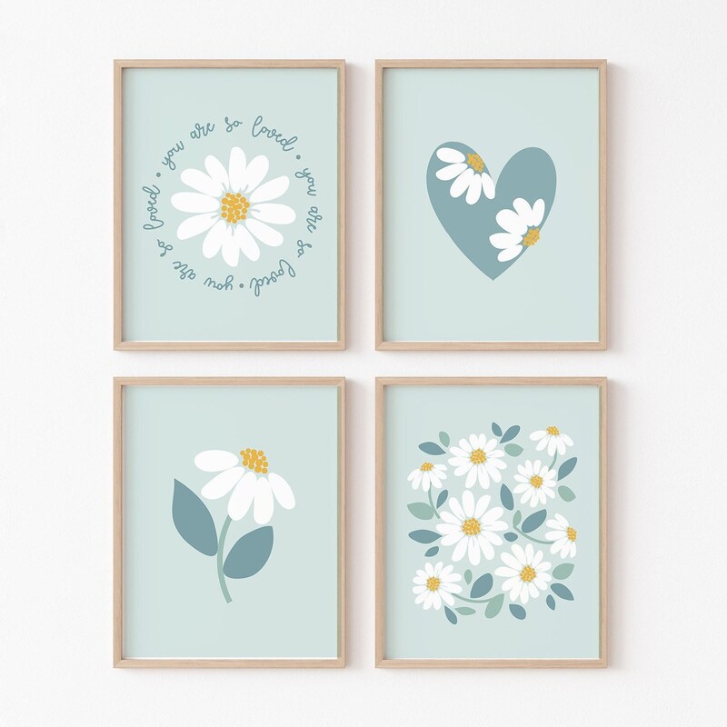 Daisy Wall Art - Etsy