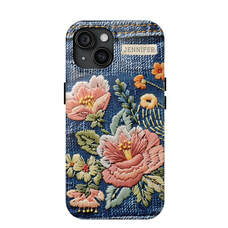 Denim Phone Case - Etsy