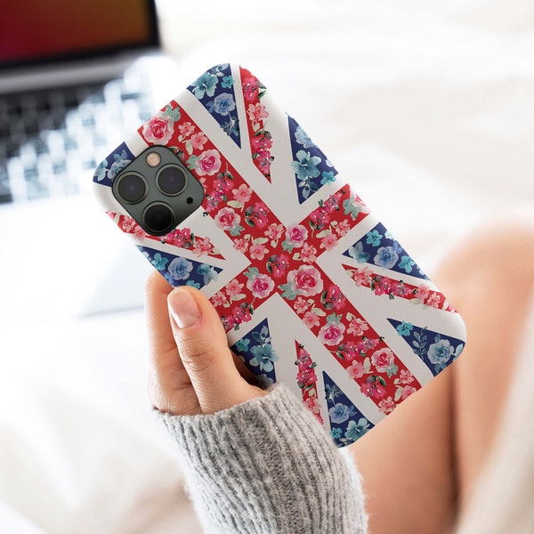 United Kingdom Flag Phone Case - Etsy